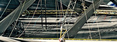 Aufbau von einem Zeppelin Luftschiff | Zeppelin NT