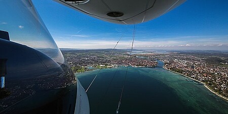 Erleben Sie den Bodensee aus der Zeppelin-Perspektive!