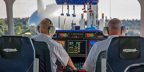 Aufbau von einem Zeppelin Luftschiff | Zeppelin NT